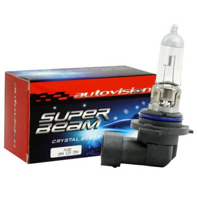 Jual Bohlam Halogen HB4 55 Watt Autovision Super Beam Lampu Mobil HB4 ...
