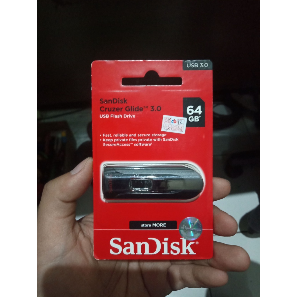 Jual SanDisk Flashdisk Cruzer Glide - 64GB | Shopee Indonesia