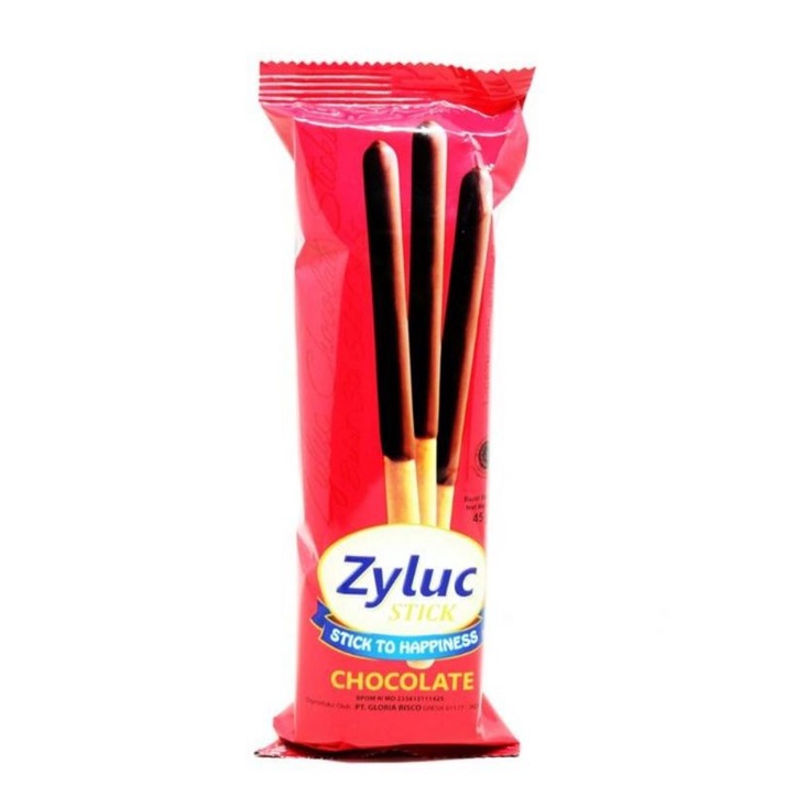 Jual Zyluc Chocolate Biscuit Stick [45 g] | Shopee Indonesia
