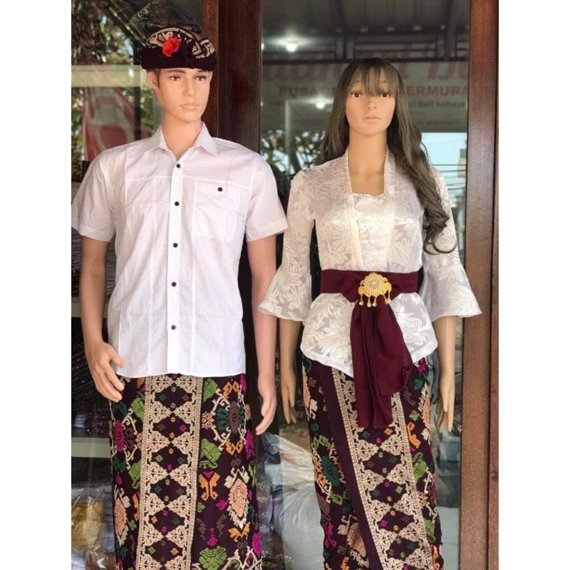 Jual Set baju adat bali lengkap untuk pria dan wanita Indonesia|Shopee Indonesia