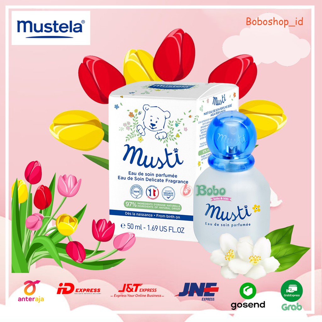 Jual Mustela Musti Cologne Eau De Soin / Parfum Ibu dan Bayi | Shopee ...