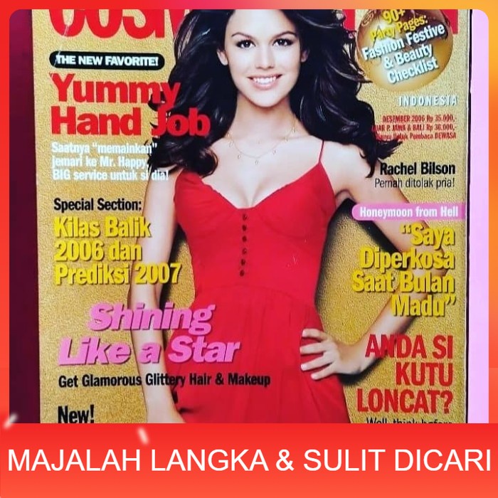 Jual Majalah COSMOPOLITAN Des 2006 Cover RACHEL BILSON Langka | Shopee ...