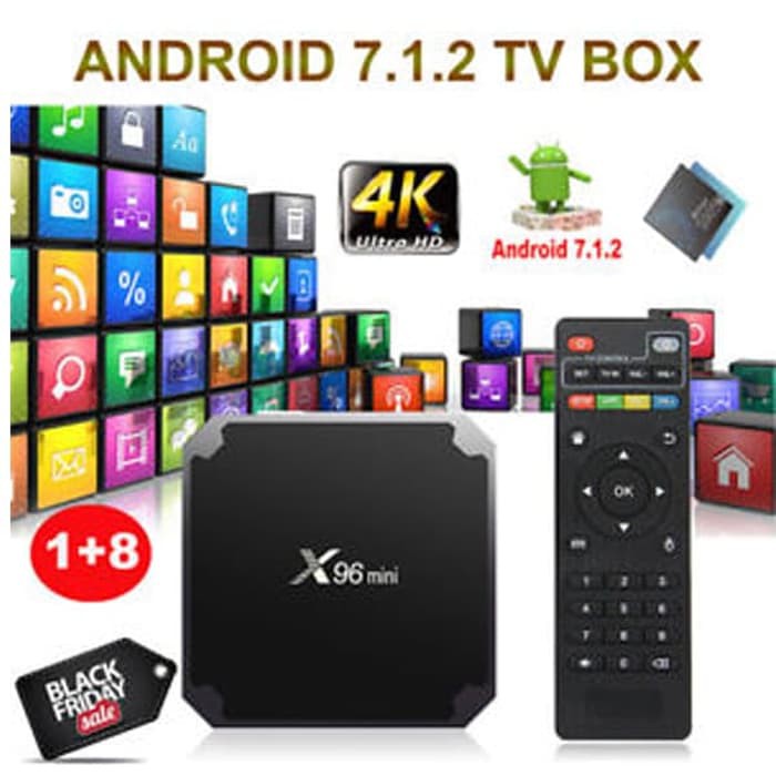 Jual X96 MINI ANDROID TV BOX 7.1.2 AMLOGIC S905W 4K - IR RECEIVER | Shopee Indonesia