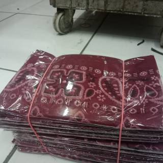 Jual Slayer Warna KHUSUS Merah & Hitam / Slampe / Bandana / Taplak ...