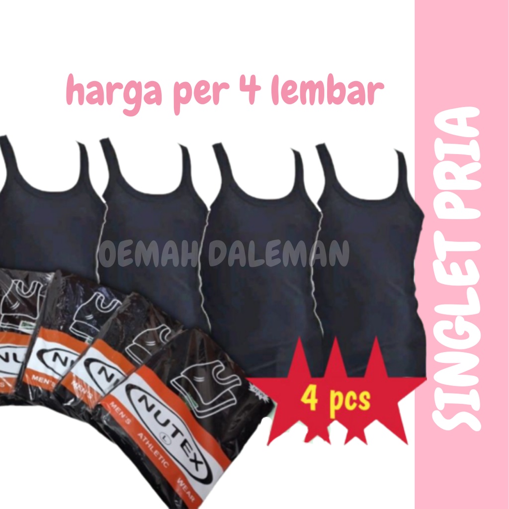 Jual PAKET ISI 4 KAOS DALAM HITAM SINGLET PRIA REMAJA DAN DEWASA ... Jual PAKET ISI 4 KAOS DALAM HITAM SINGLET PRIA REMAJA DAN DEWASA ...