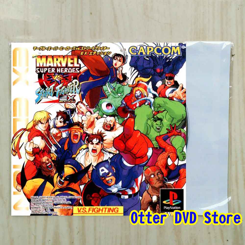 Jual Kaset CD Game Ps1 Ps 1 Marvel Super Heroes vs Street Fighter EX Edition | Shopee Indonesia