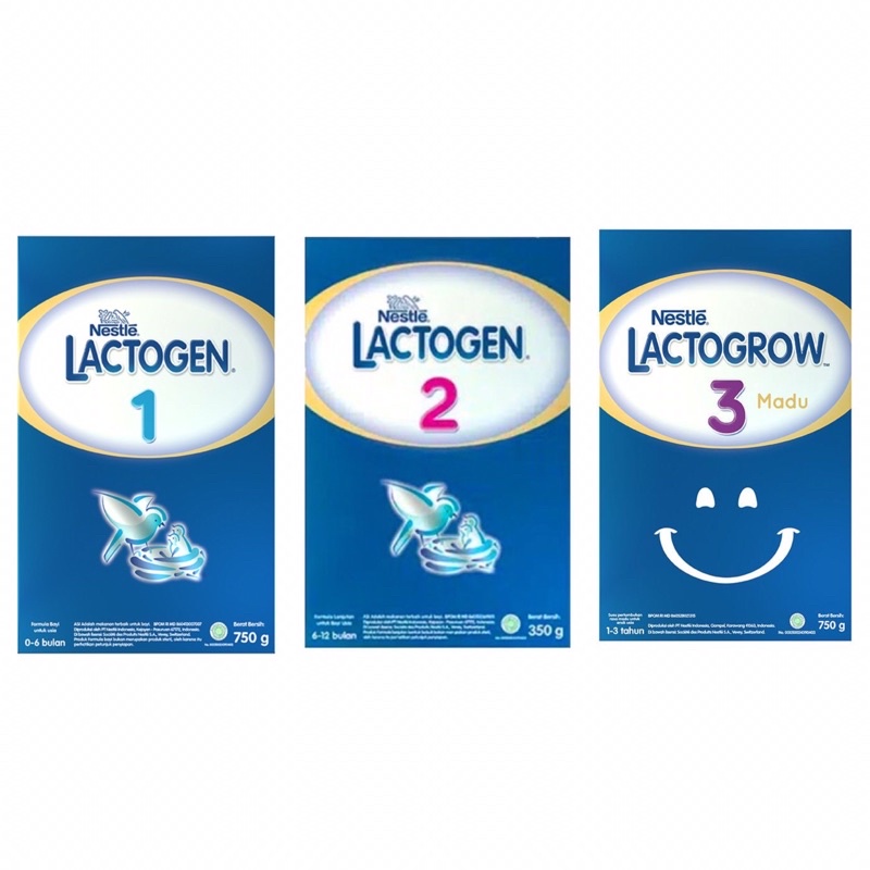Jual Lactogen Susu Formula 1 2 3 4 Madu - 750 g | Shopee Indonesia