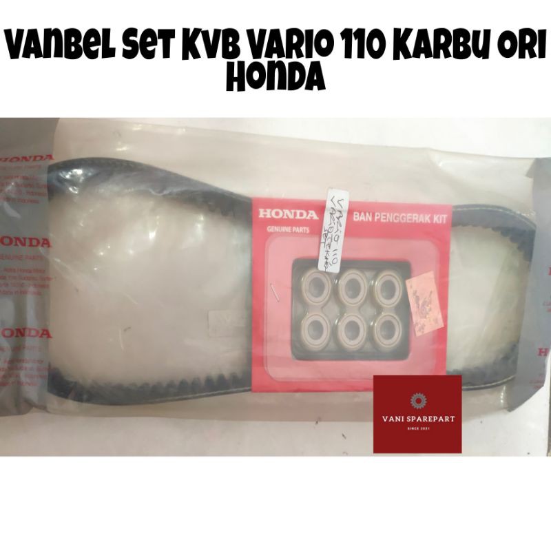 Jual V Belt Vanbel Vanbelt Set Roller Vario 110 Karbu Vario 110 Techno ...
