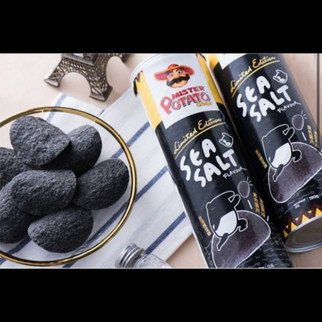 Jual Mister Potato Crisps Sea Salt Flavor Limited Edition Indonesia ...