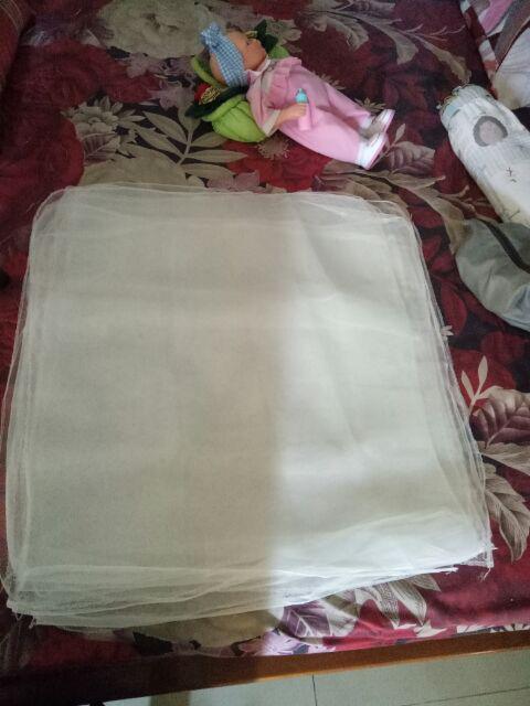 Per 3 pcs - Puring Nasi - Jaring nasi - Penutup nasi - kain jaring ...