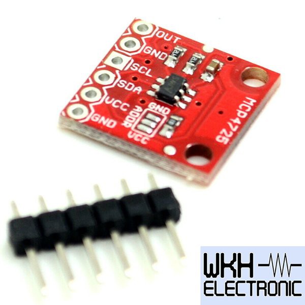 Jual MCP4725 12 Bit 2.7V-5.5V I2C DAC Digital to Analog Module For ...