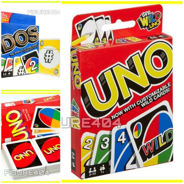 Jual UNO CARD / KARTU UNO DOS - Mainan Edukasi Keluarga Board Game ...