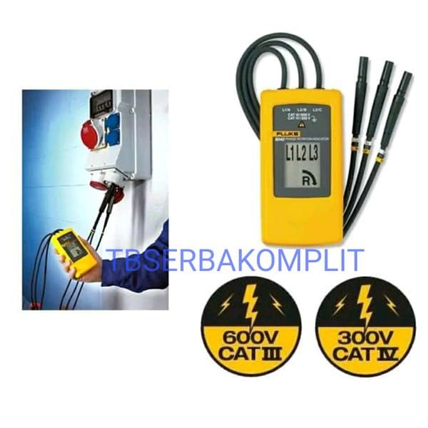 Jual Fluke 9040 Phase Rotation Indicators Meters Original 100% Asli ...