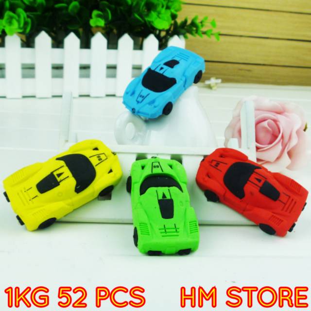 Jual Eraser Sport Car and Thomas the Tank Engine Penghapus Model Unik ...