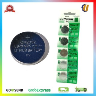 Jual Batre Battery CMOS CR2032 maxell micro lithium 3V [1 PCS ...