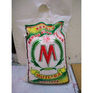 Jual beras slyp super pulen cap mutiara 5kg | Shopee Indonesia