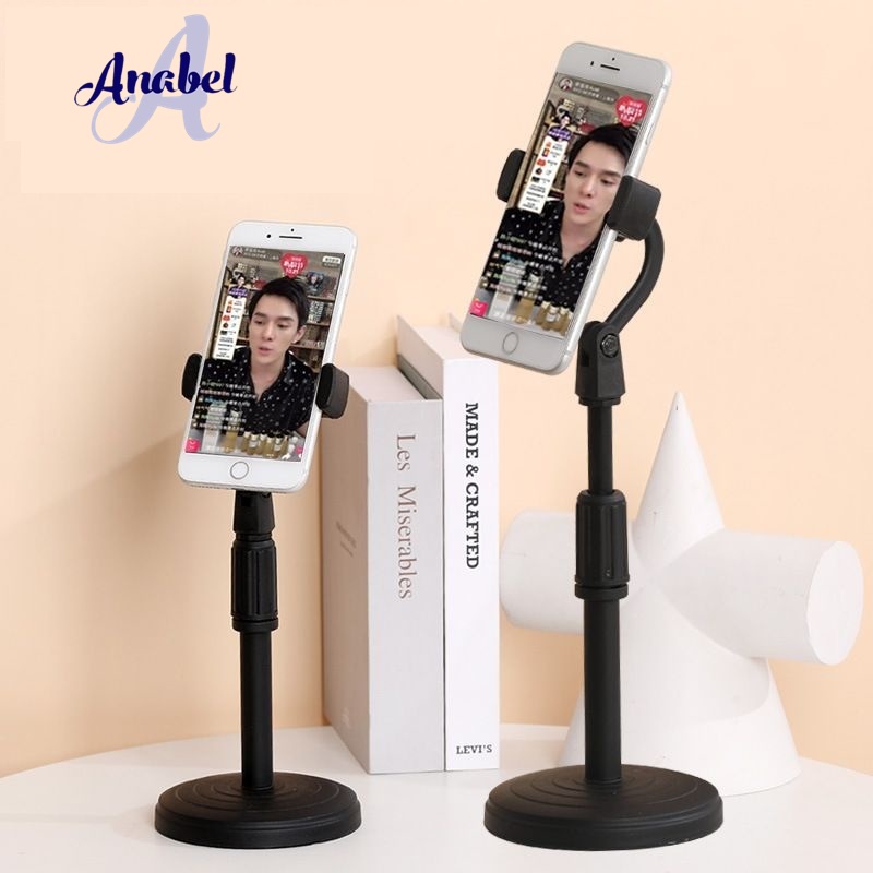 Jual Stand Holder Hp Adjustable Putar 360 Universal Holder | Shopee ...