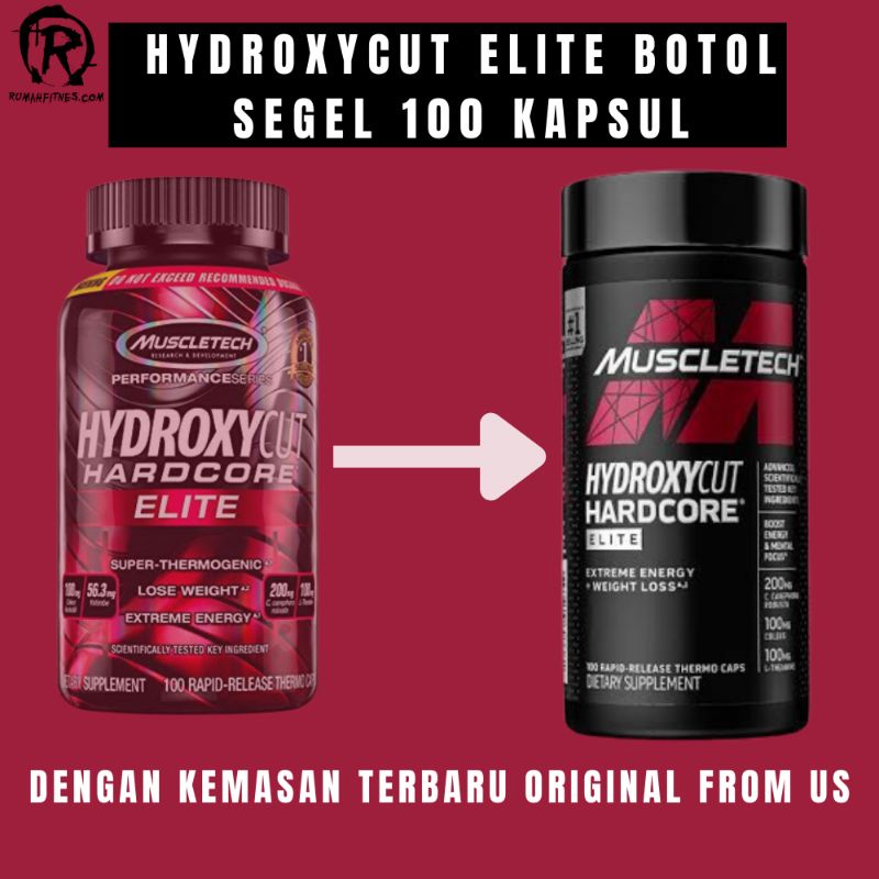 Jual hydroxy cut elite 1 botol 100 kapsul | Shopee Indonesia