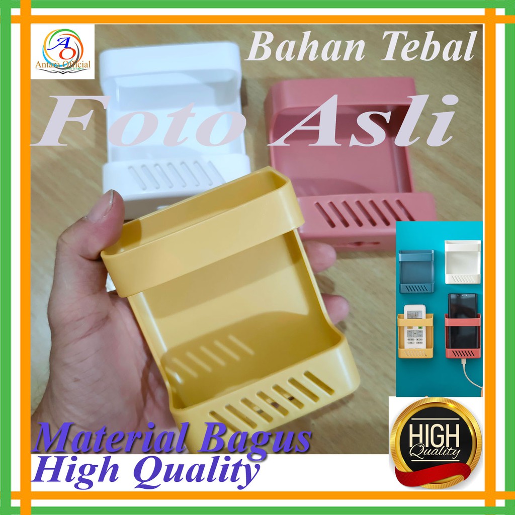 Jual Rak HP Dinding Hanger Holder Charger Tembok Tempat Handphone ...