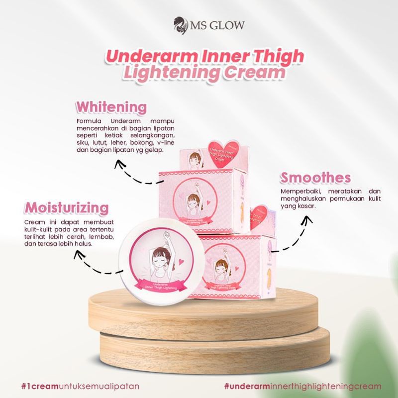 Jual Underarm MS GLOW | Shopee Indonesia