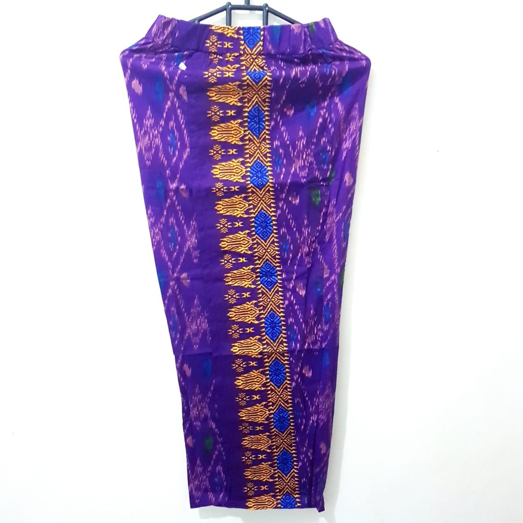 Jual ROK PENCIL KAIN BALI ORIGINAL UNGU MURAH | Shopee Indonesia