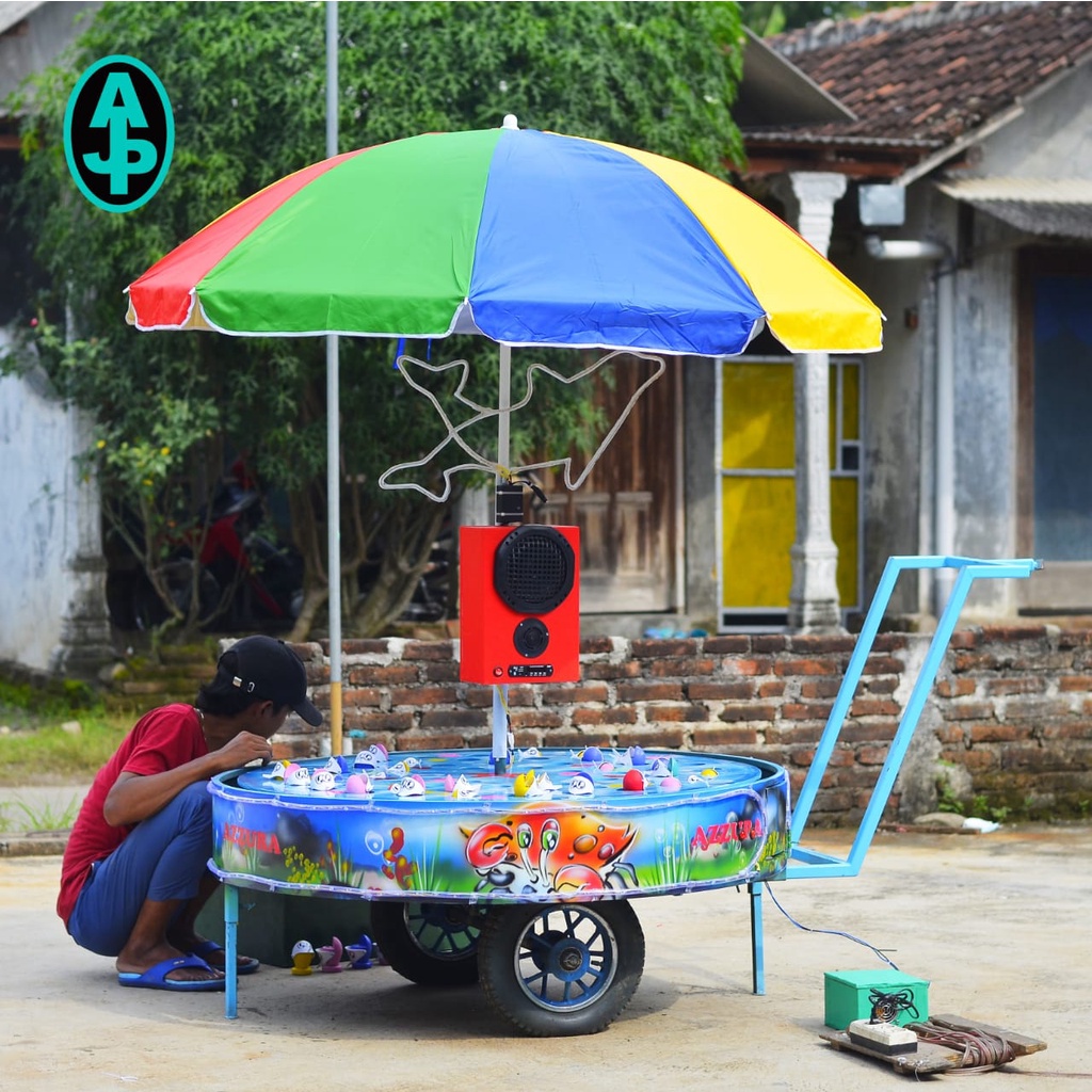 Jual Pancingan elektrik komplit roda dan tarikan Pancingan magnet ...