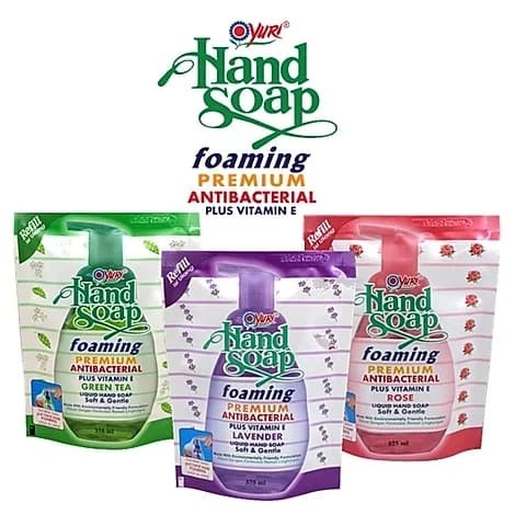 Jual Yuri Hand Wash Premium Foaming Refill 375ml | Shopee Indonesia