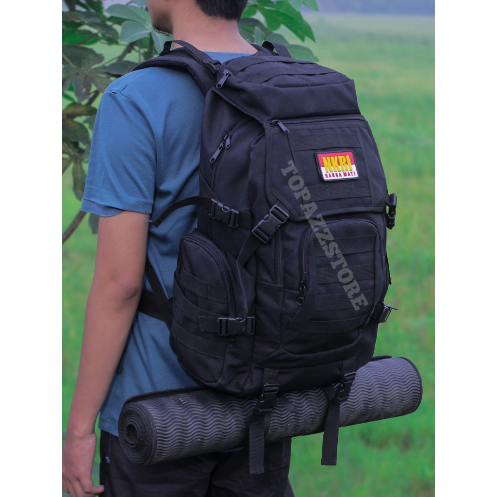 Jual Tas Polisi Army Tactical Ransel Tentara Loreng Militer TNI Doreng ...