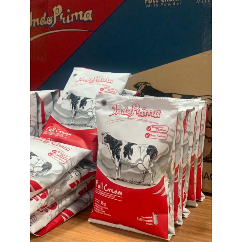 Jual Indoprima Full Cream Sachet (1 RENCENG) | Shopee Indonesia