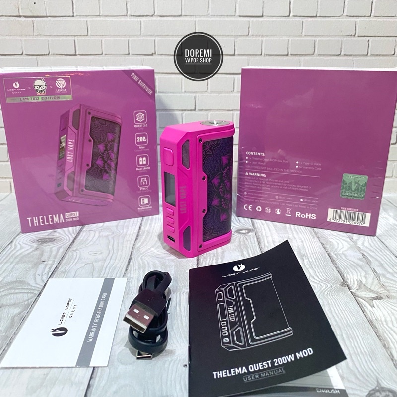 Jual [ MOD ONLY ] - THELEMA QUEST PINK SURVIVOR LIMITED EDITION ...