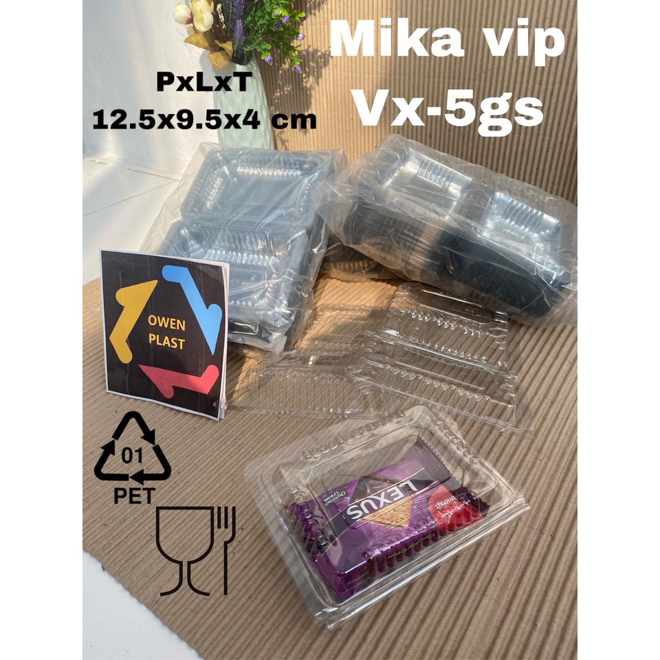 Jual MIKA KUE/MIKA JAJAN PASAR/ MIKA BOLU MEREK VIP TEBAL MIKA MIE KUE UK VX5GS ISI 100 PCS ...
