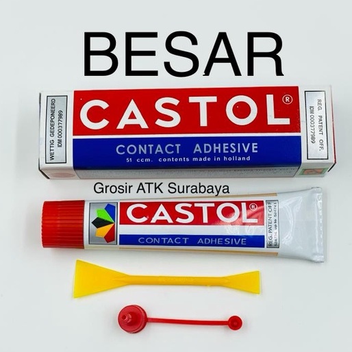 Jual Lem Castol Besar 51 cc / ccm Indonesia|Shopee Indonesia