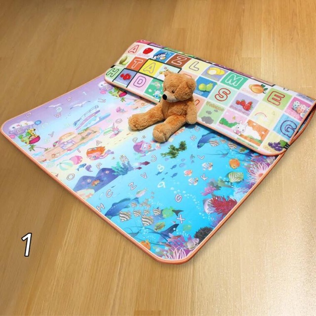 Jual Tikar merangkak bayi 2 sisi playmat baby 0.5x150x180 cm | Shopee ...