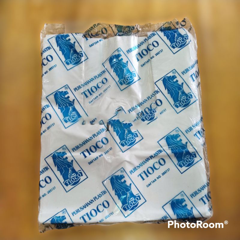 Jual Kantong plastik HD obat tioco putih uk.17x40 | Shopee Indonesia