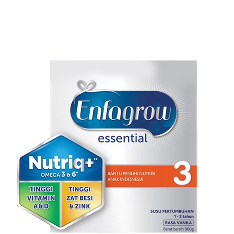 Jual Enfagrow Essential 3 Susu Formula 800gr | Shopee Indonesia