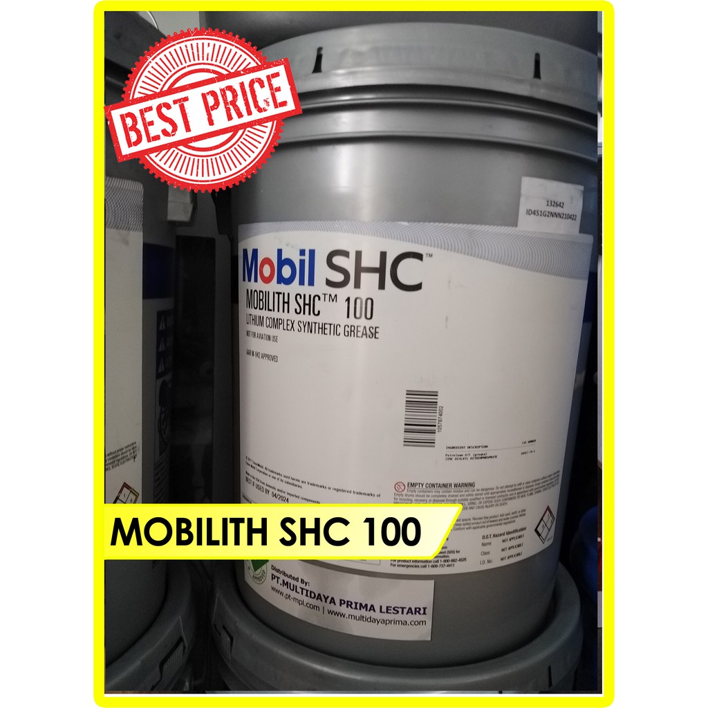 Jual MOBILITH SHC 100 ( SYNTHETIC GREASE ) | Shopee Indonesia