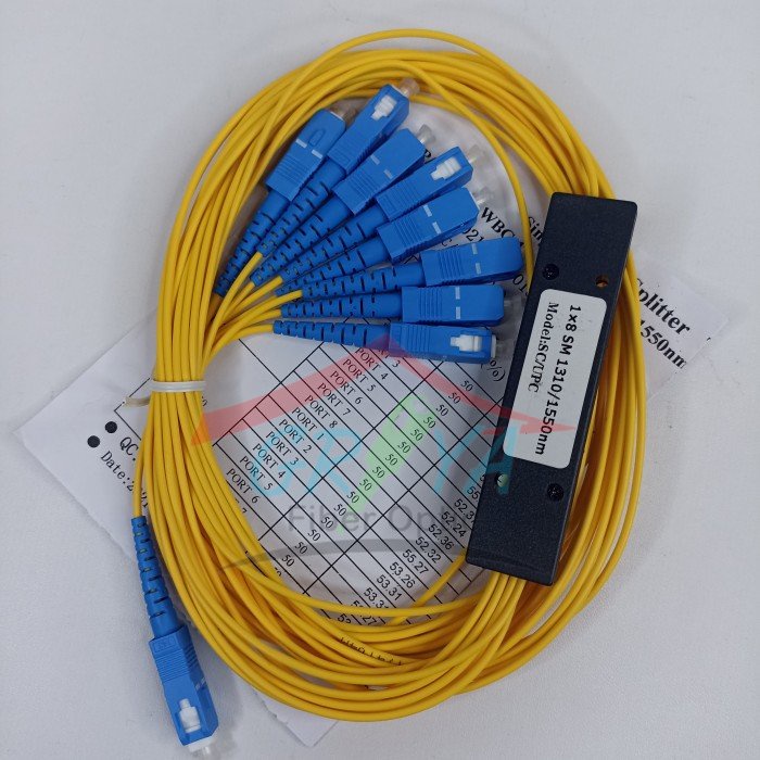 Jual Splitter 1:8 Mini Modular Passive Splitter 1:8 SC UPC Fiber Optik ... Jual Splitter 1:8 Mini Modular Passive Splitter 1:8 SC UPC Fiber Optik ...
