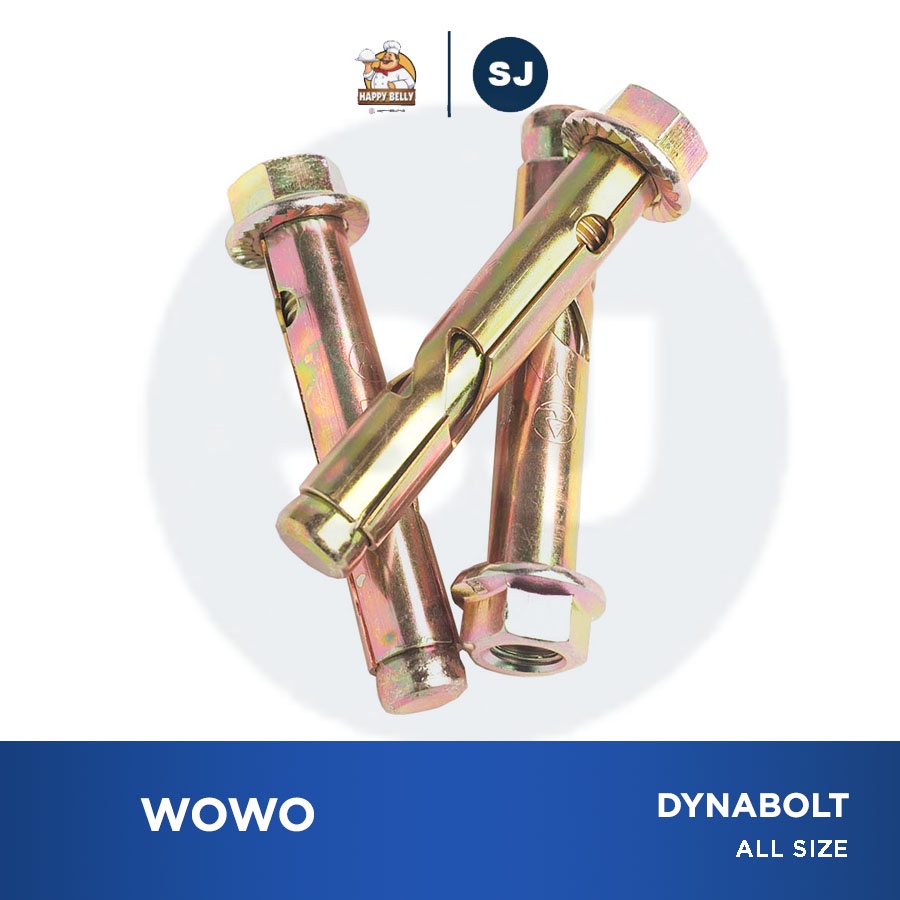 Jual Dynabolt 12 X 99mm WOWO Baut Dyna Bolt Sleeve Anchor | Shopee ...