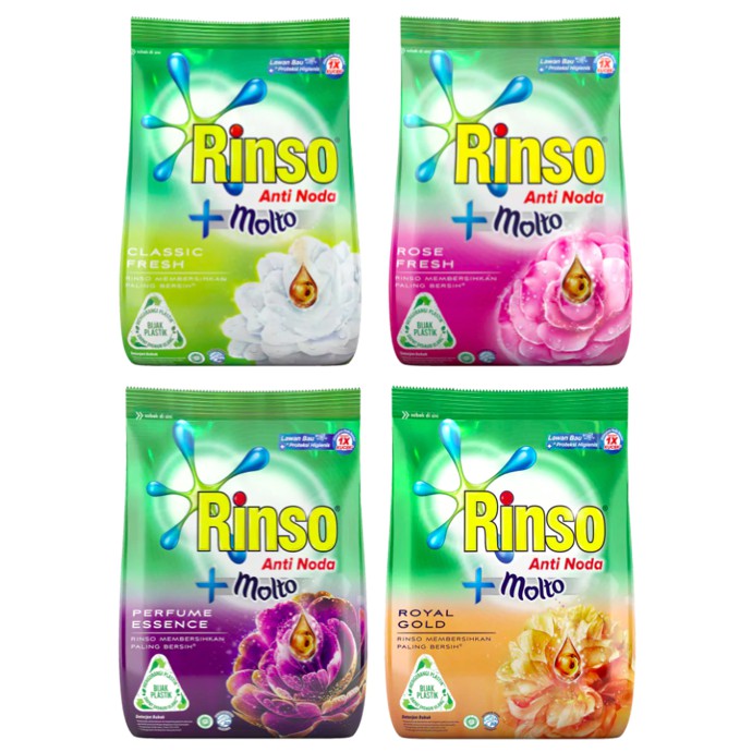 Jual RINSO MOLTO ANTI NODA DETERGENT BUBUK 770GR | Shopee Indonesia