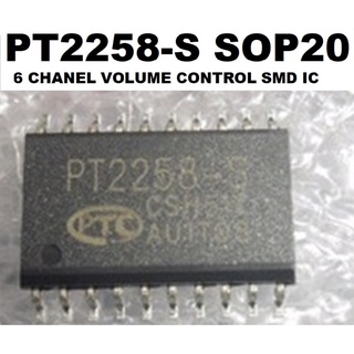 Jual PT2258 6 channel Digital Volume Control IC w CMOS Technology ...
