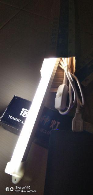 Lampu Neon Panjang Strip Tabung LED USB Belajar Kerja Rumah Dapur ...