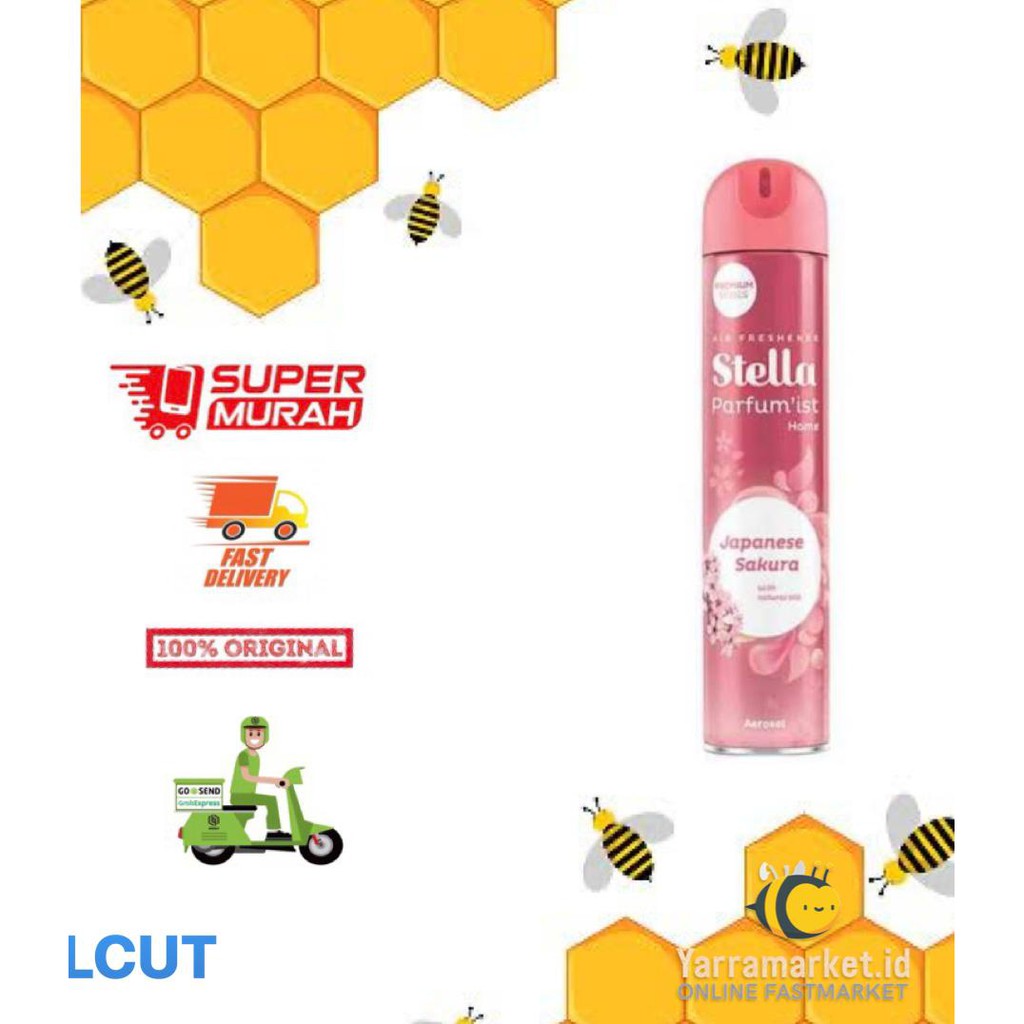 Jual STELLA PREMIUM SERIES JAPANESE SAKURA/HOME CARE {350ml + 50ml ...