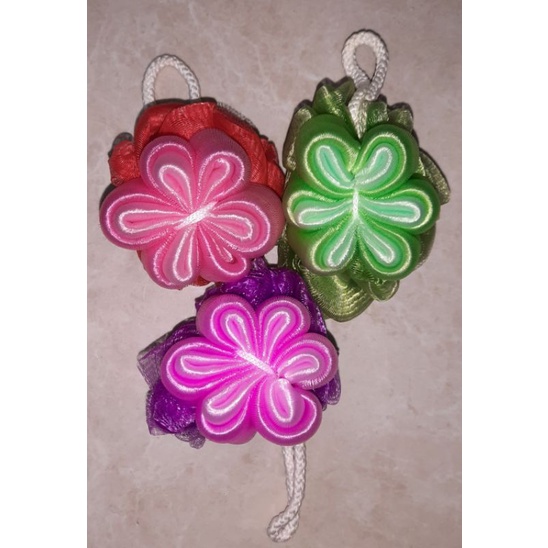 Jual Spons Mandi Model Bunga 50 gram / Flower Shower Sponge / Bath ...