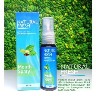 Jual Natural Fresh | Mouth Spray - Pengharum Mulut & Penyegar Nafas ...