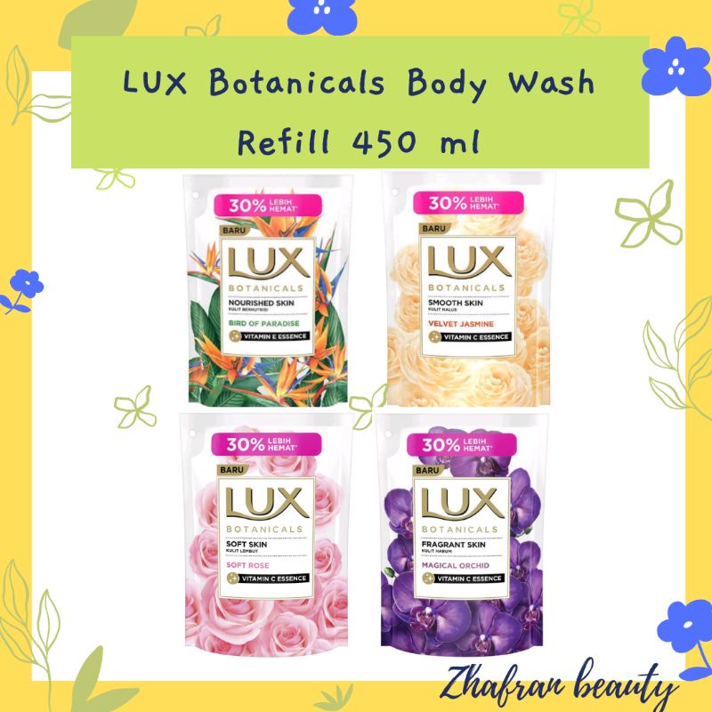 Jual Sabun Mandi Cair Lux Botanicals Body Wash Soft Rose Pink / Magical Orchid Ungu / Bird of ...
