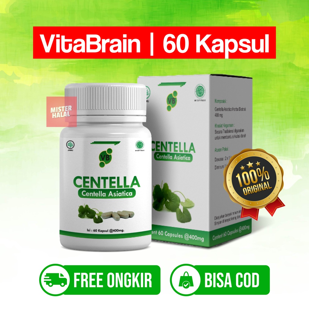 Jual VITABRAIN Vb Centella, Vitamin Otak Terbaik Untuk Anak-Anak Remaja ...