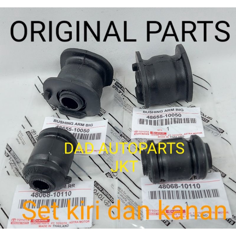 Jual BUSHING LOWER ARM BOS SAYAP DEPAN BESAR KECIL SOLUNA SET KIRI ...