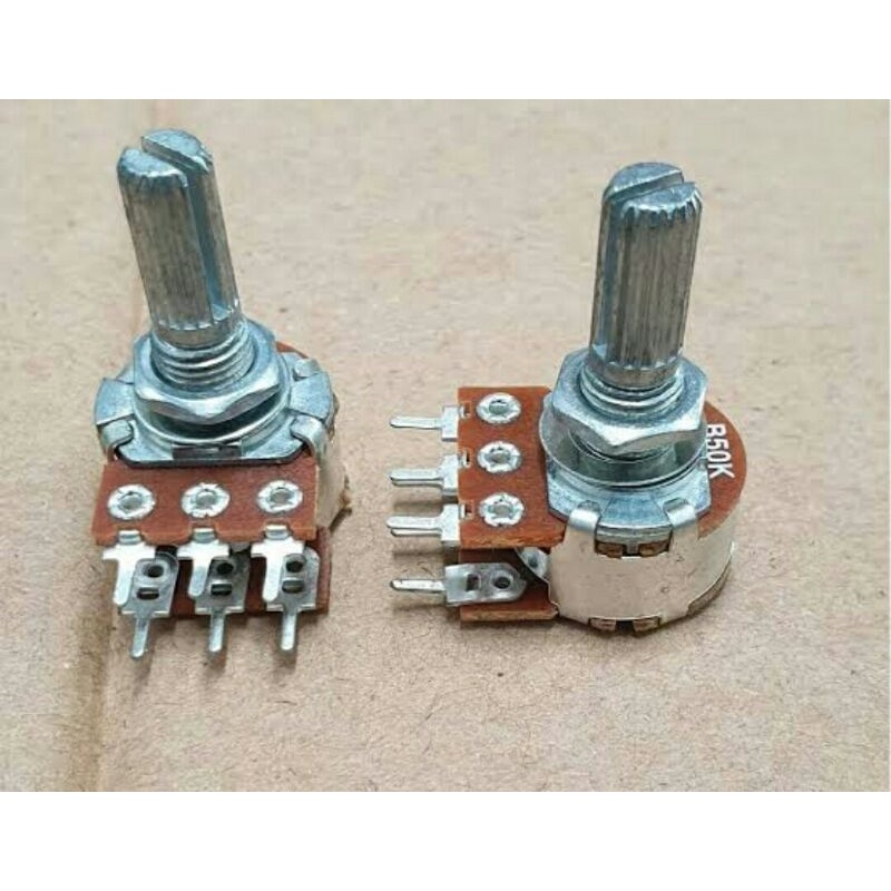 Jual Potensio / Volume Stereo 10k 20k 50k 100k Indonesia|Shopee Indonesia