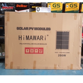 Jual SOLAR PANEL POLY HIMAWARI 200 WP / PANEL SURYA Indonesia|Shopee ...