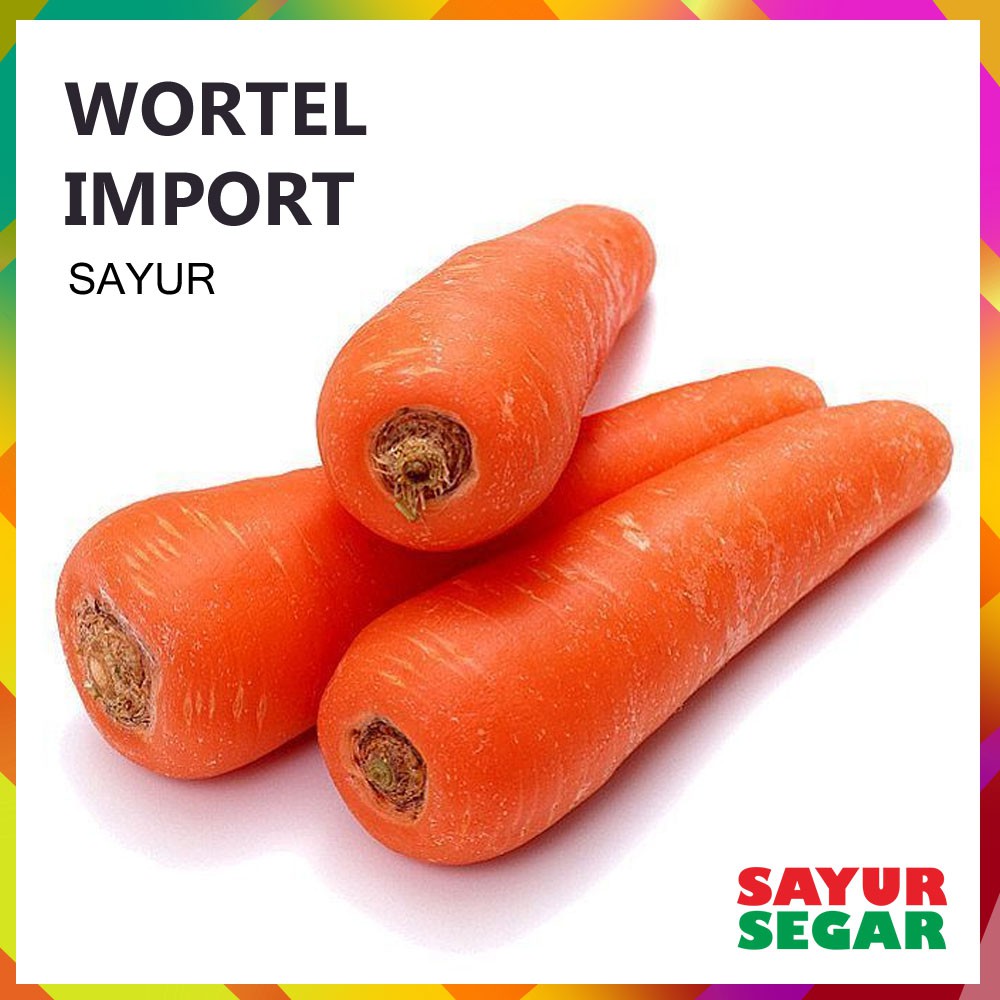 Jual Wortel Import / Impor Super - Fresh [500G] | Shopee Indonesia